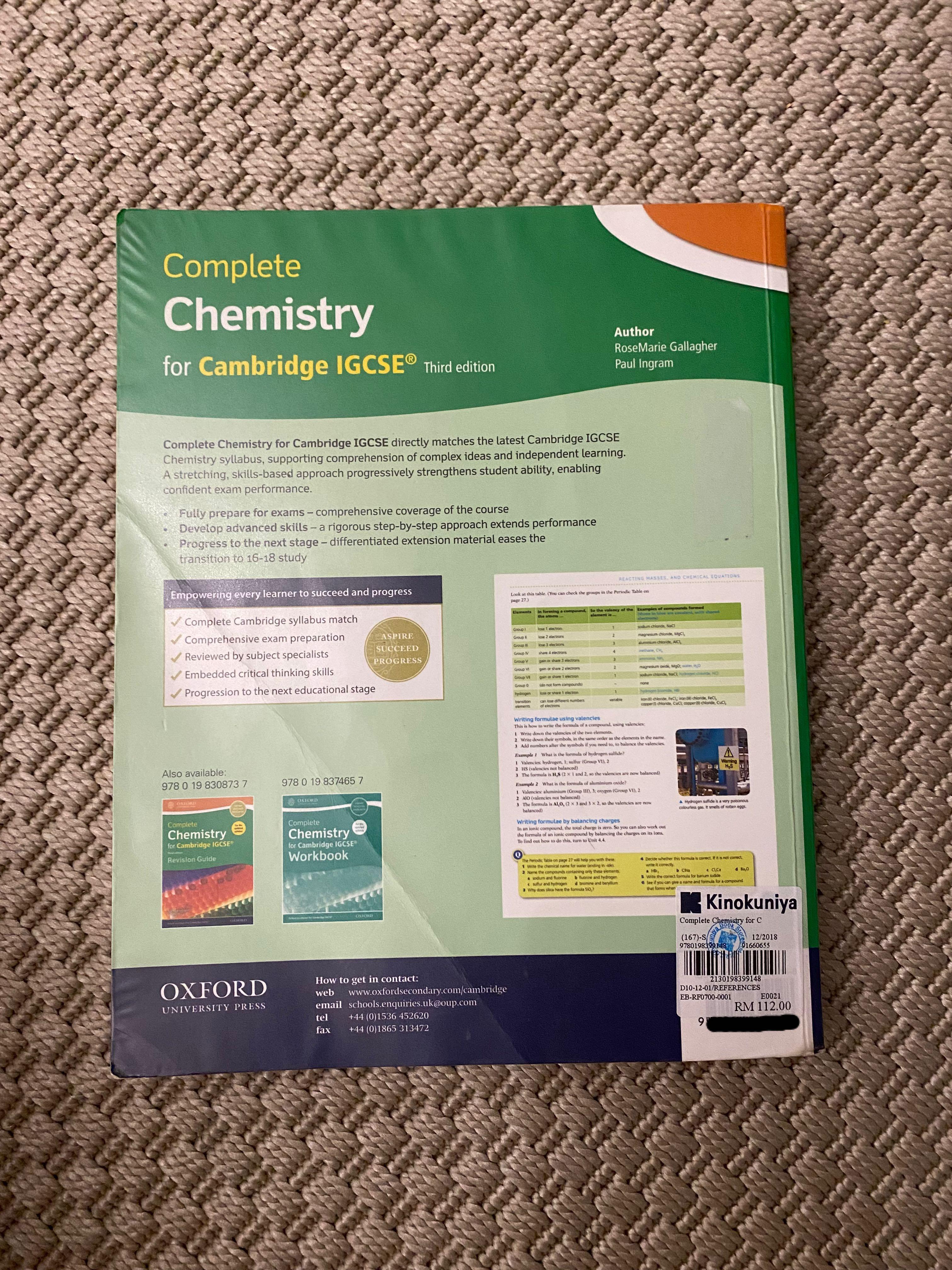 igcse-chemistry-textbook-hobbies-toys-books-magazines-textbooks