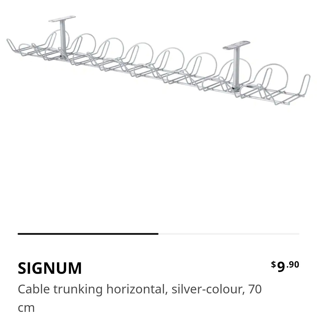 Ikea Signum cable management wire, Computers & Tech, Parts ...