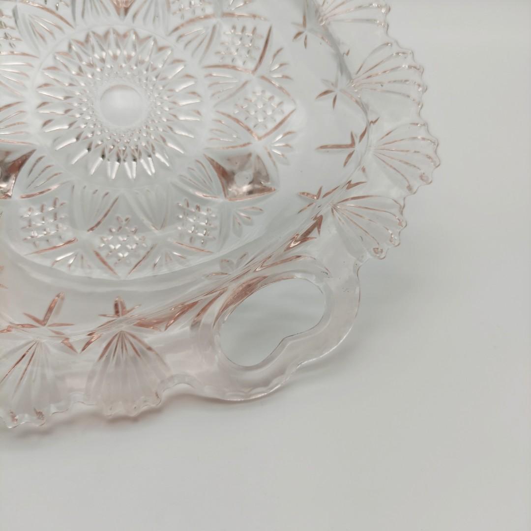 Intricate pink crystal bowl plate (IG @picniccity.ph), Furniture & Home ...