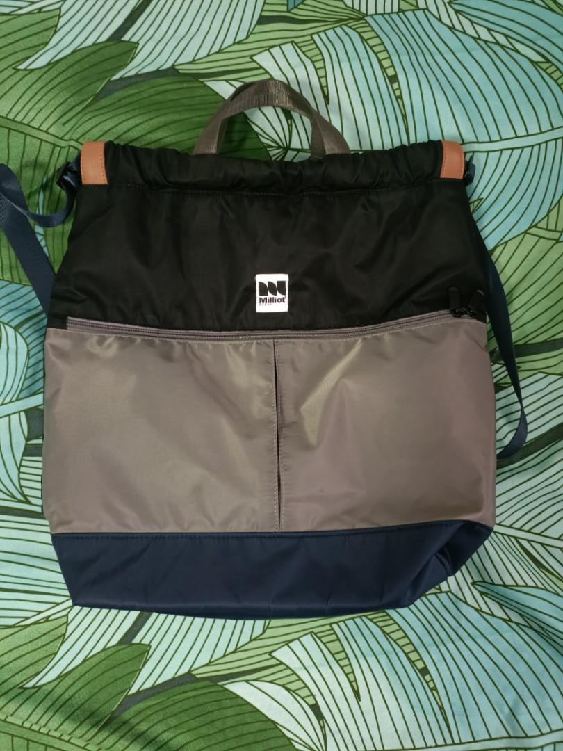 100% Original Milliot & Co. Kaleb Backpack, Men's Fashion, Bags ...