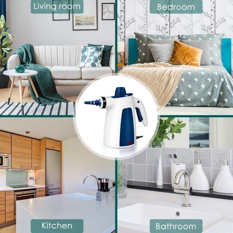 Kawai Handheld Steam Cleaners, Blue Normal Steam Cleaning With 9-Piece ...