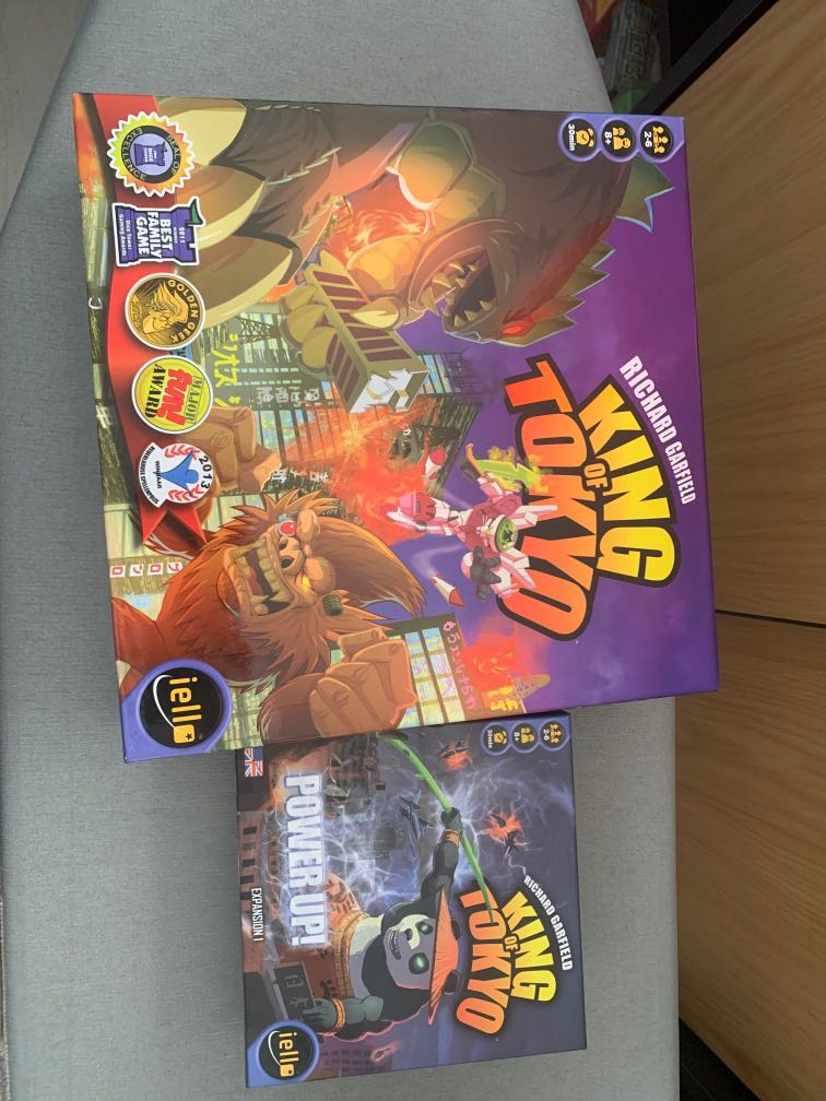 King of Tokyo Board Game + Power Up expansion, Hobbies & Toys, Toys ...