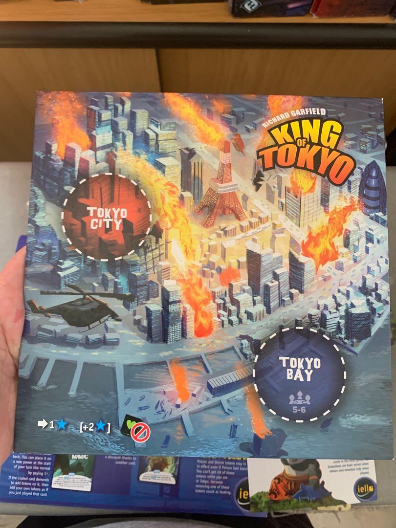 King of Tokyo Board Game + Power Up expansion, Hobbies & Toys, Toys ...
