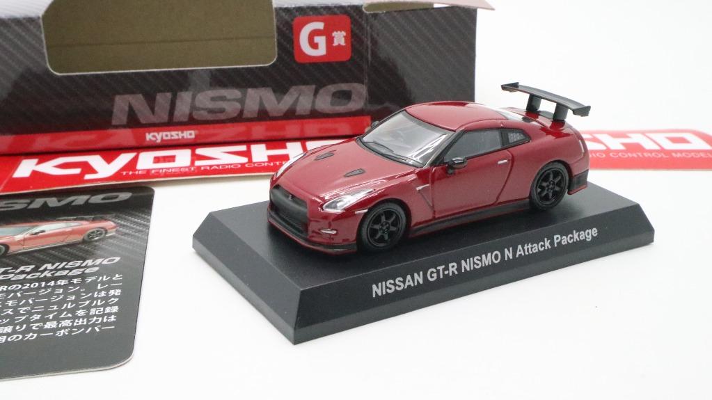 Kyosho 1/64 Nissan GTR R35 Nismo N Attack Package, 興趣及遊戲, 玩具 & 遊戲類 - Carousell