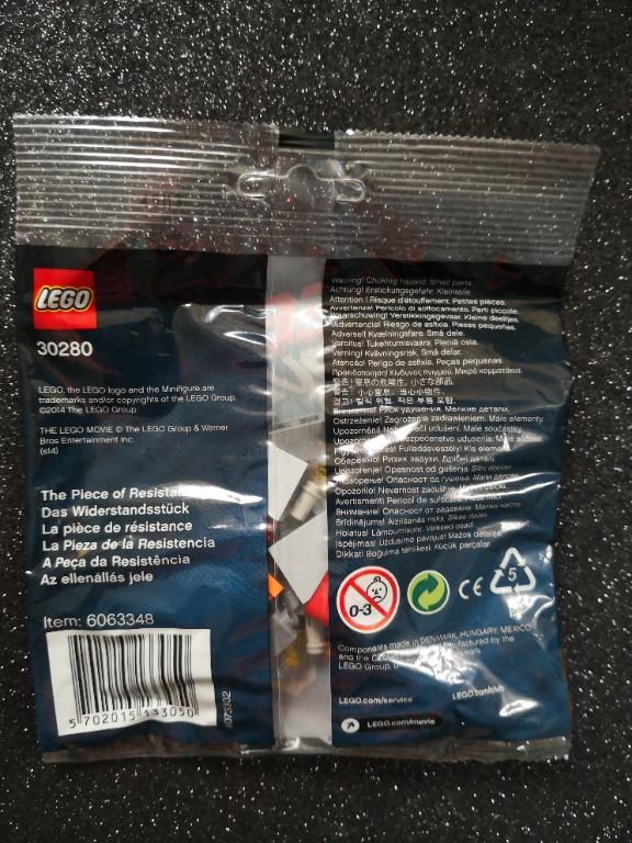 Lego 30280 The Piece of Resistance Lego Movie Polybag, Hobbies & Toys ...
