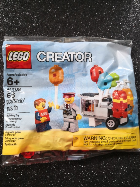 Lego 40108 Balloon Cart Creator Polybag, Hobbies & Toys, Toys & Games ...