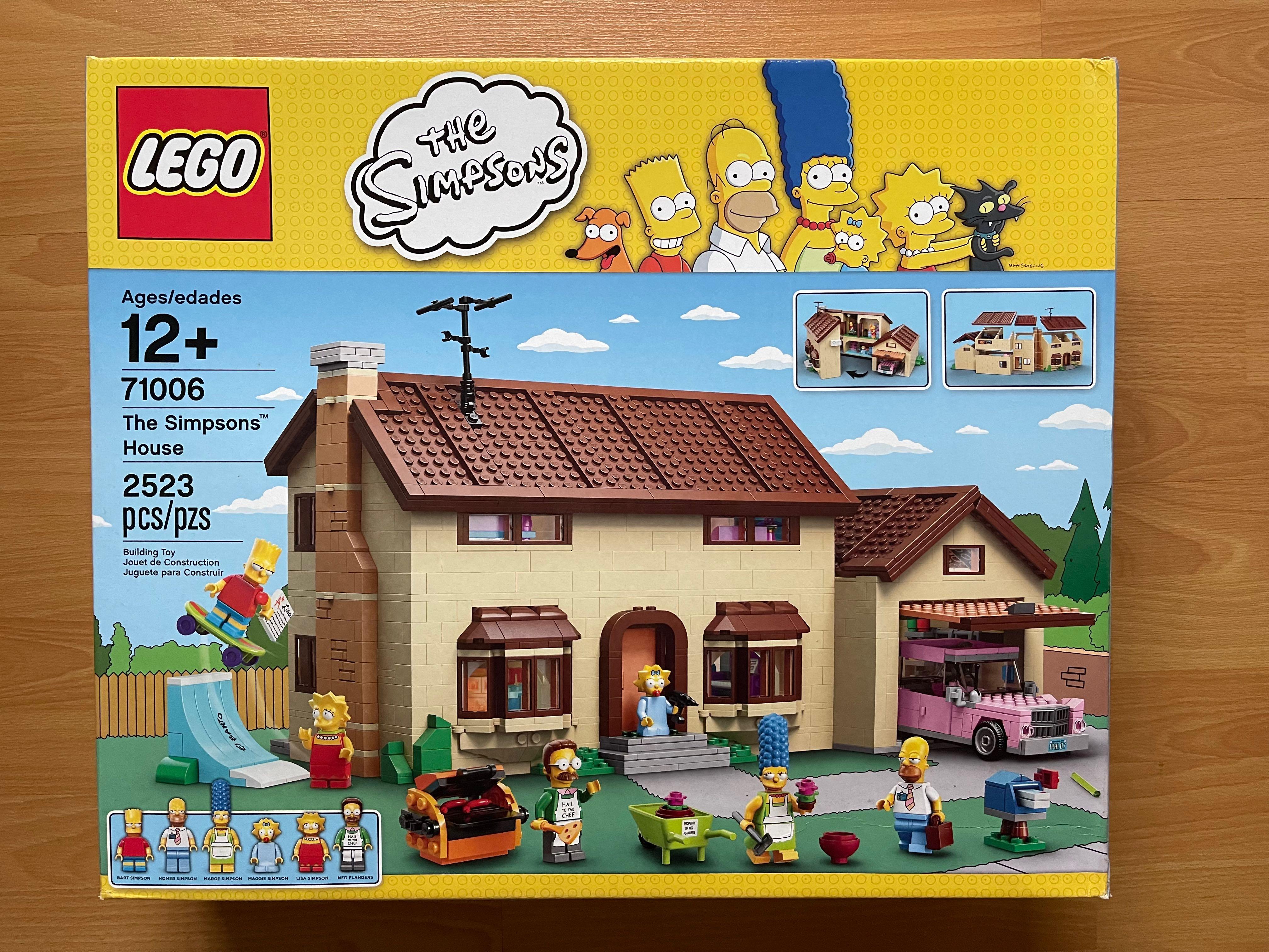 LEGO 71006 The Simpsons & 71016 Kwik-E-Mart, Hobbies & Toys, Toys ...