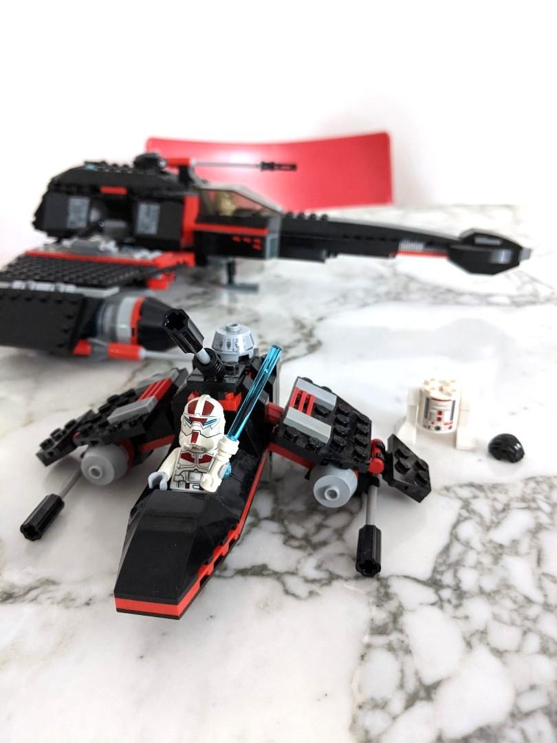 Lego Star Wars 75018 & comcon032 - Jek-14's Stealth Starfighter & Mini ...