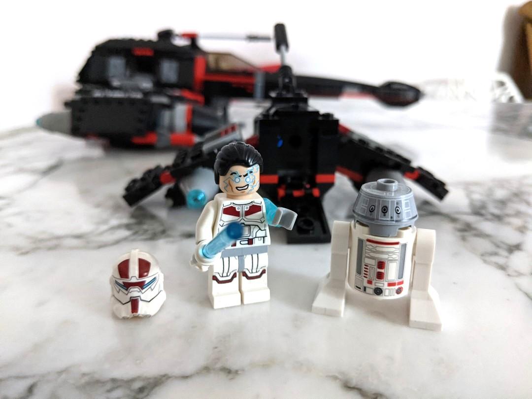 Lego Star Wars 75018 & comcon032 - Jek-14's Stealth Starfighter & Mini ...