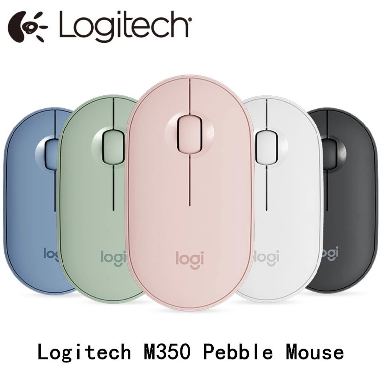 Logitech M350 PEBBLE Wireless Mouse + K380 Multi-Device Bluetooth ...