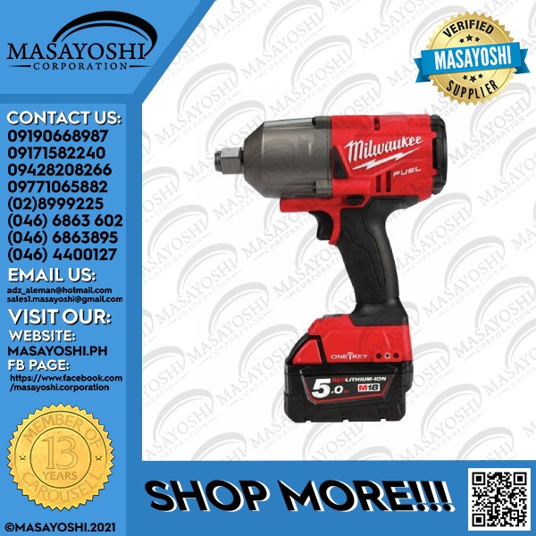 Milwaukee M18 FUEL 3/4" High-Torque Impact Wrench | M18 Fuel Impact ...