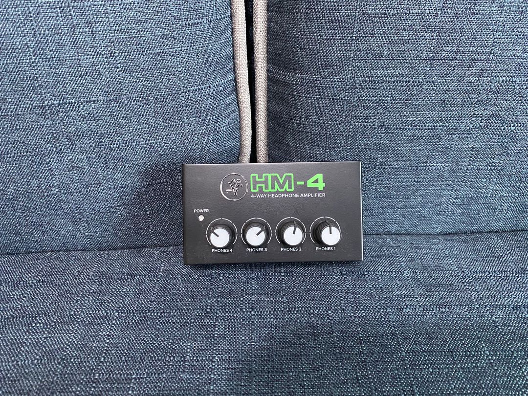 Mackie HM-4 4 Way Headphone Amplifiers, Hobbies & Toys, Music & Media ...