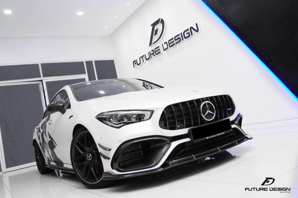 Mercedes Benz Merc CLA Class CLA45 CLA45S AMG C118 W118 Carbon Fiber ...
