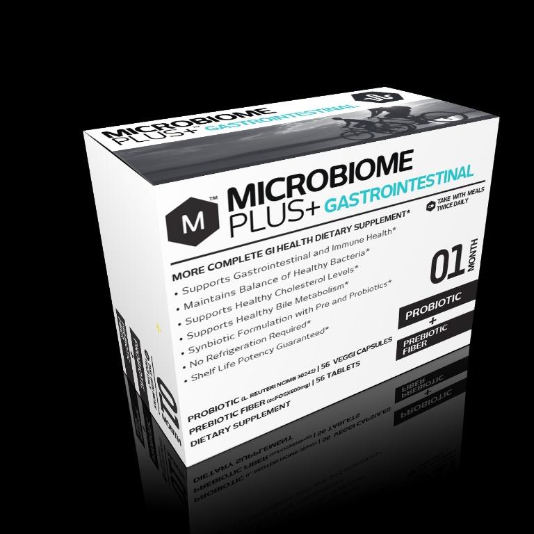 MICROBIOME PLUS+ GASTROINTESTINAL: Prebiotic and Probiotic Combination ...