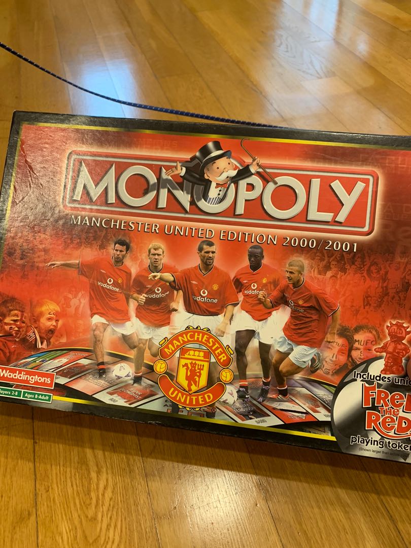 Monopoly Manchester United Edition 2000/2001, Hobbies & Toys, Toys ...