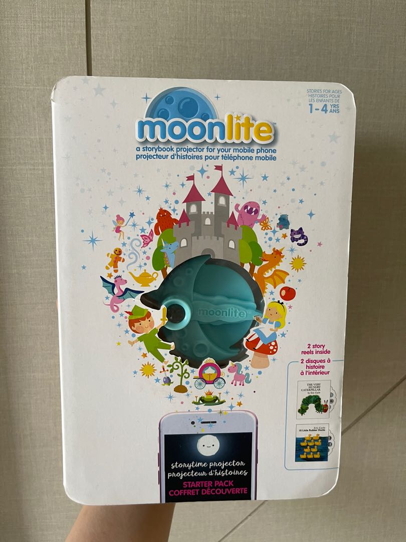 Moonlite Projector and 2 Eric Carle Story Reels, Babies & Kids, Infant ...