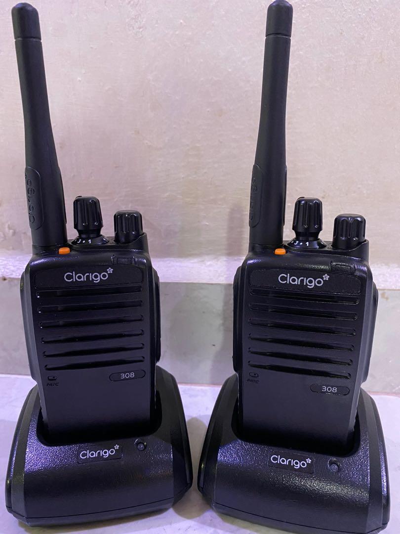 Motorola Clarigo Portable Two Way Radio Walkie Talkie 308 (License Free ...