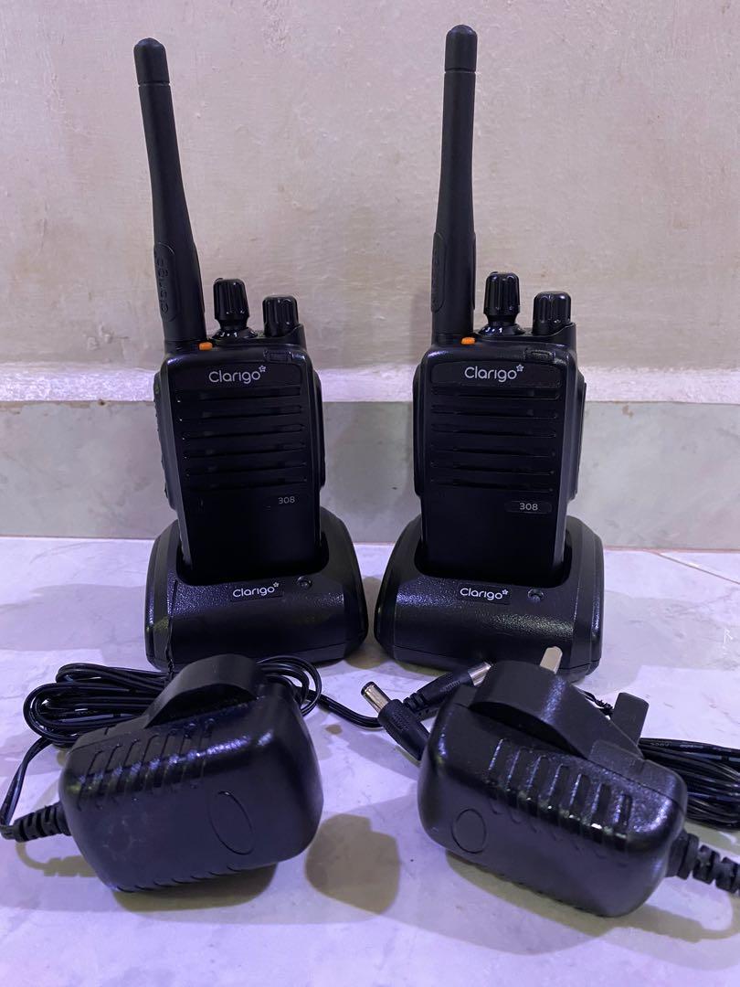Motorola Clarigo Portable Two Way Radio Walkie Talkie 308 (License Free ...