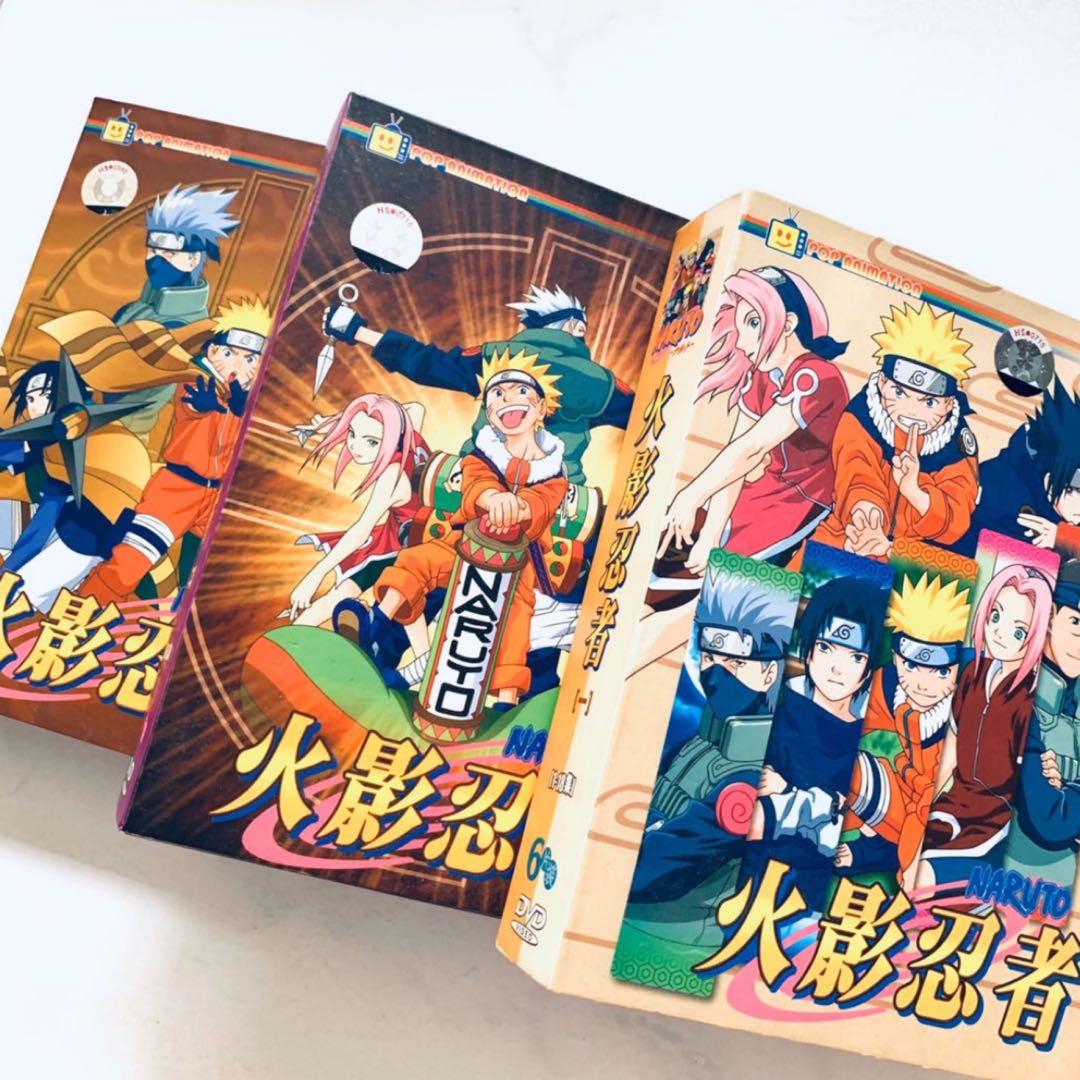 Naruto DVD set, Hobbies & Toys, Music & Media, CDs & DVDs on Carousell