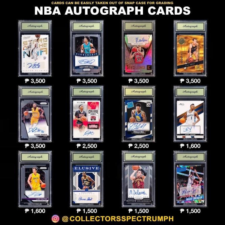NBA Autograph Cards in Slab, Hobbies & Toys, Toys & Games on Carousell