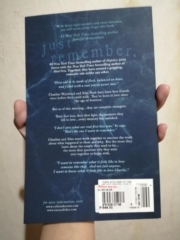 Never Never (Part 1) by Colleen Hoover and Tarryn Fisher, Hobbies ...