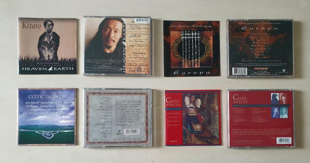 New Age CD- Yanni,Omar,Karunesh,Kitaro,Chris Spheeris,Celtic Twilight ...