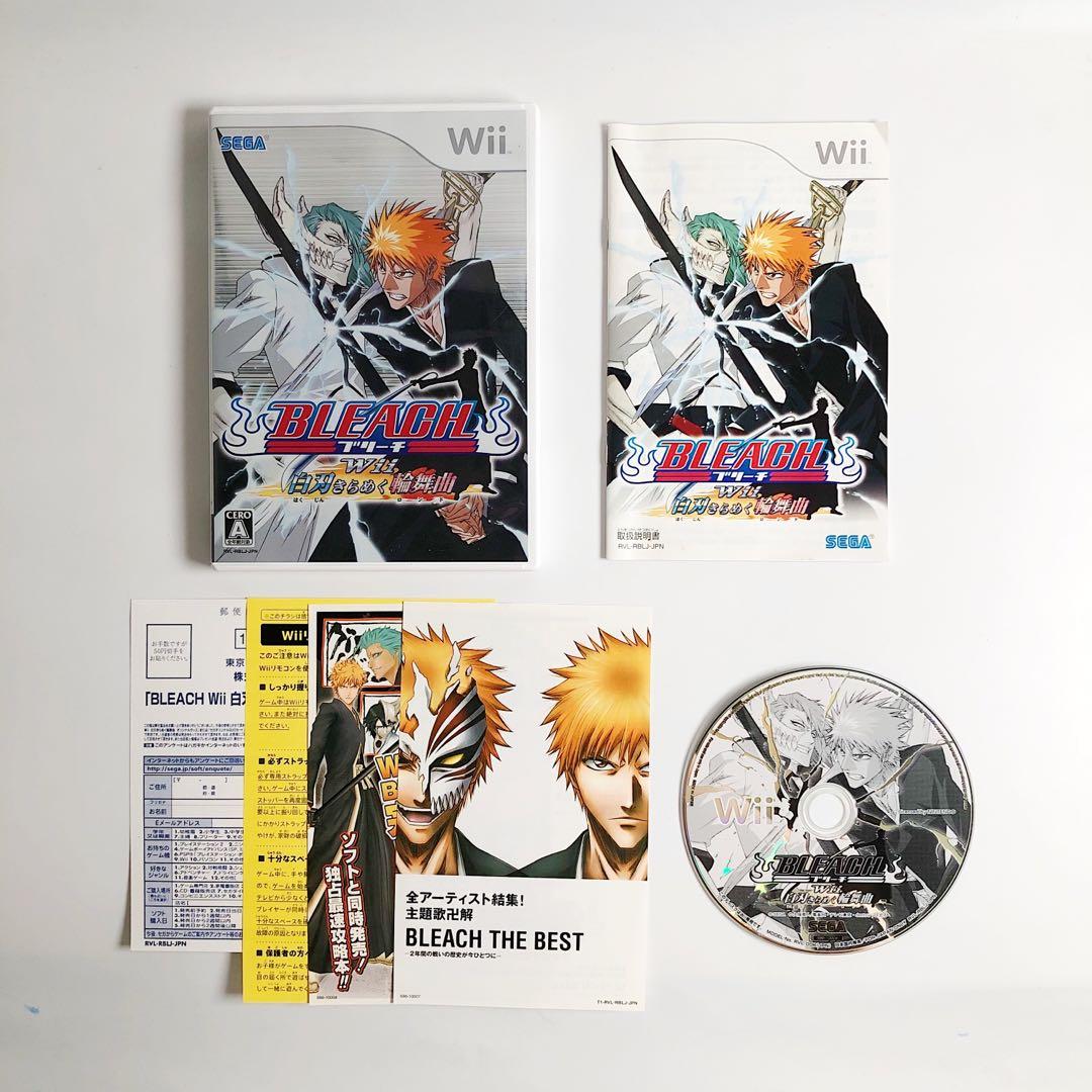 Nintendo Wii Bleach Shattered Blade (jp ver), Video Gaming, Video Games ...