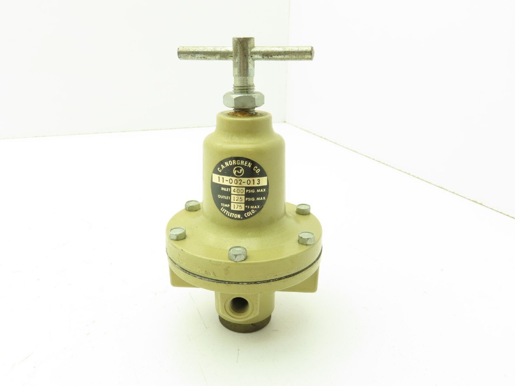 Norgren 11-002-013 Pneumatic Air Pressure Regulator, Commercial ...