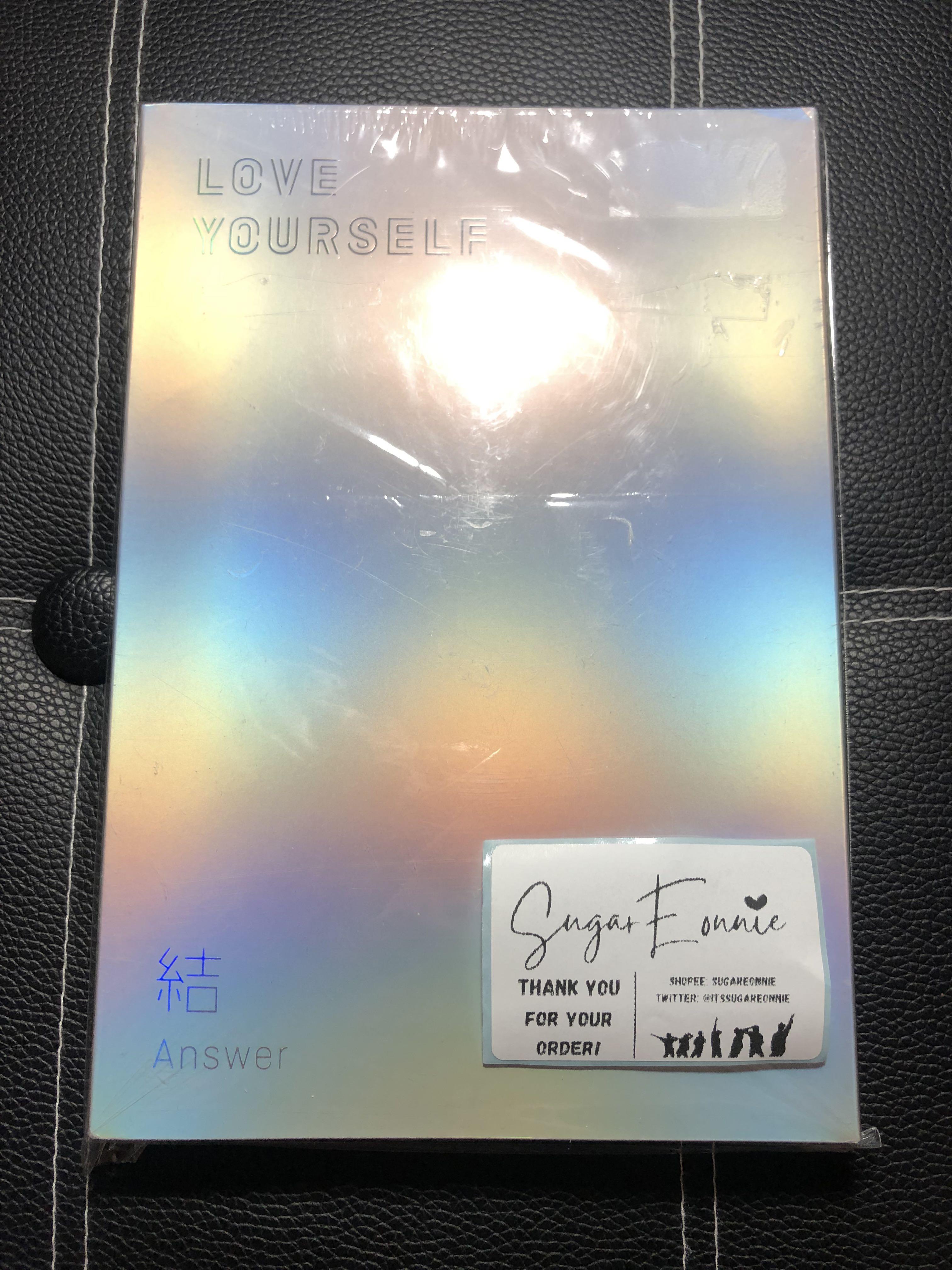 OFFICIAL Unsealed BTS LY Answer S Album, Hobbies & Toys, Memorabilia ...