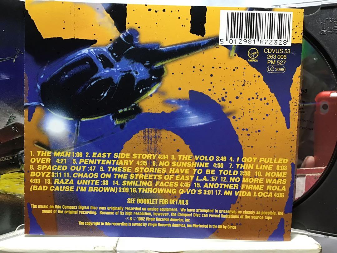 ORIGINAL 1992 PRESS Kid Frost - East Side Story OOP EU CD Anubis ...
