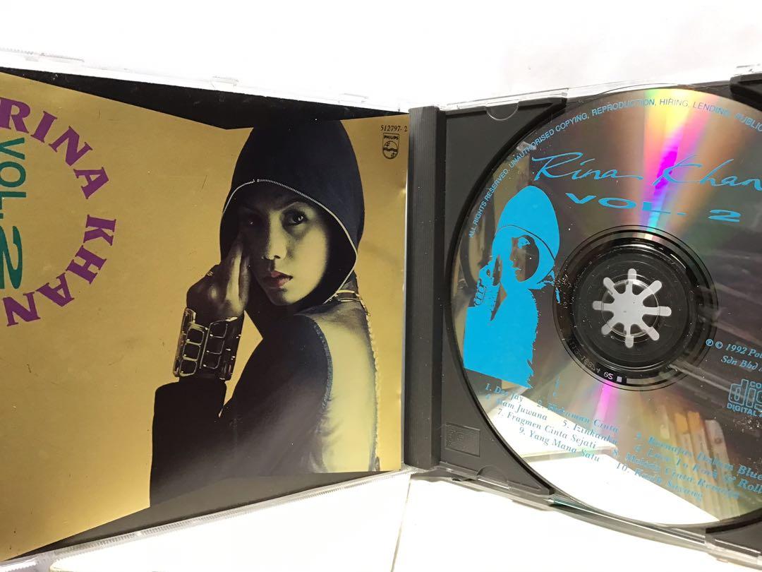 ORIGINAL 1992 PRESS Rina Khan vol 2 OOP Phillips CD Anubis 90s Malay Pop, Hobbies & Toys, Music ...