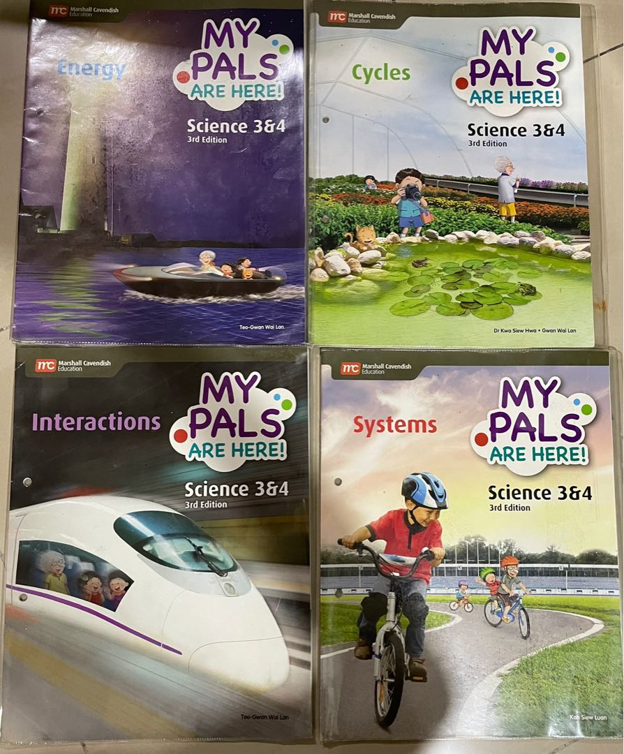 P3 to p4 science textbook full set, Hobbies & Toys, Books & Magazines ...