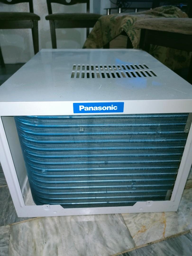PANASONIC window type Aircon Non-inverter, TV & Home Appliances, Air ...