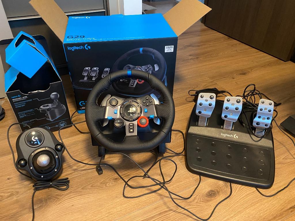 PC/PS4/PS5/XBOX COMPATIBLE RACING WHEELS AND SHIFTER, Video Gaming ...