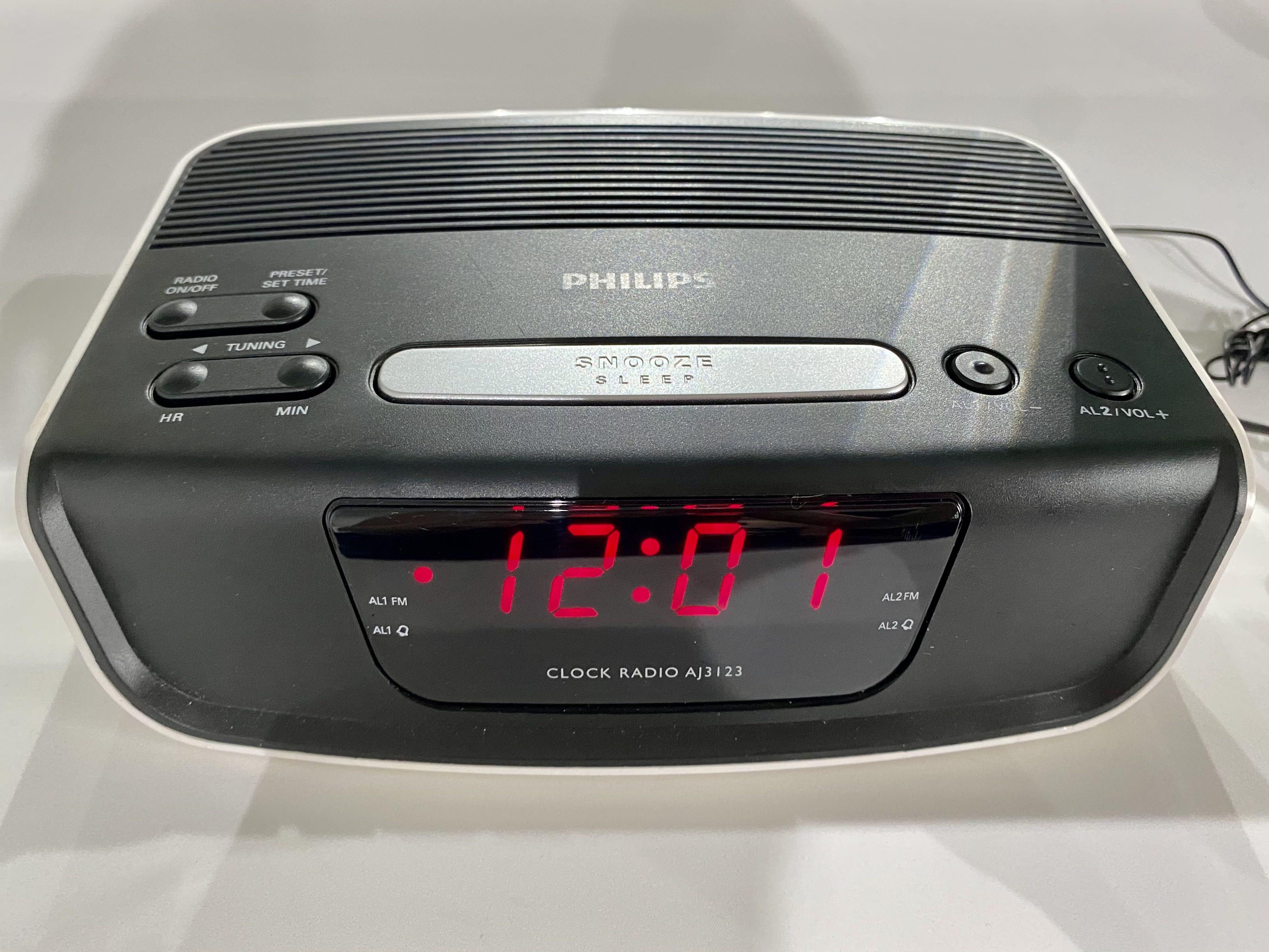 Philips Clock Radio, Furniture & Home Living, Home Decor, Clocks on ...