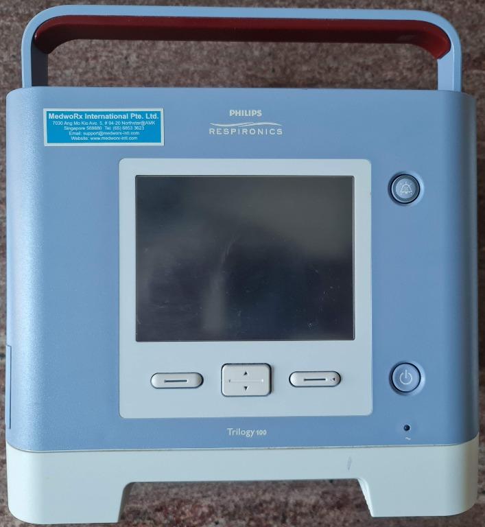 Philips Respironics Trilogy 100 Portable Ventilator, Health & Nutrition ...