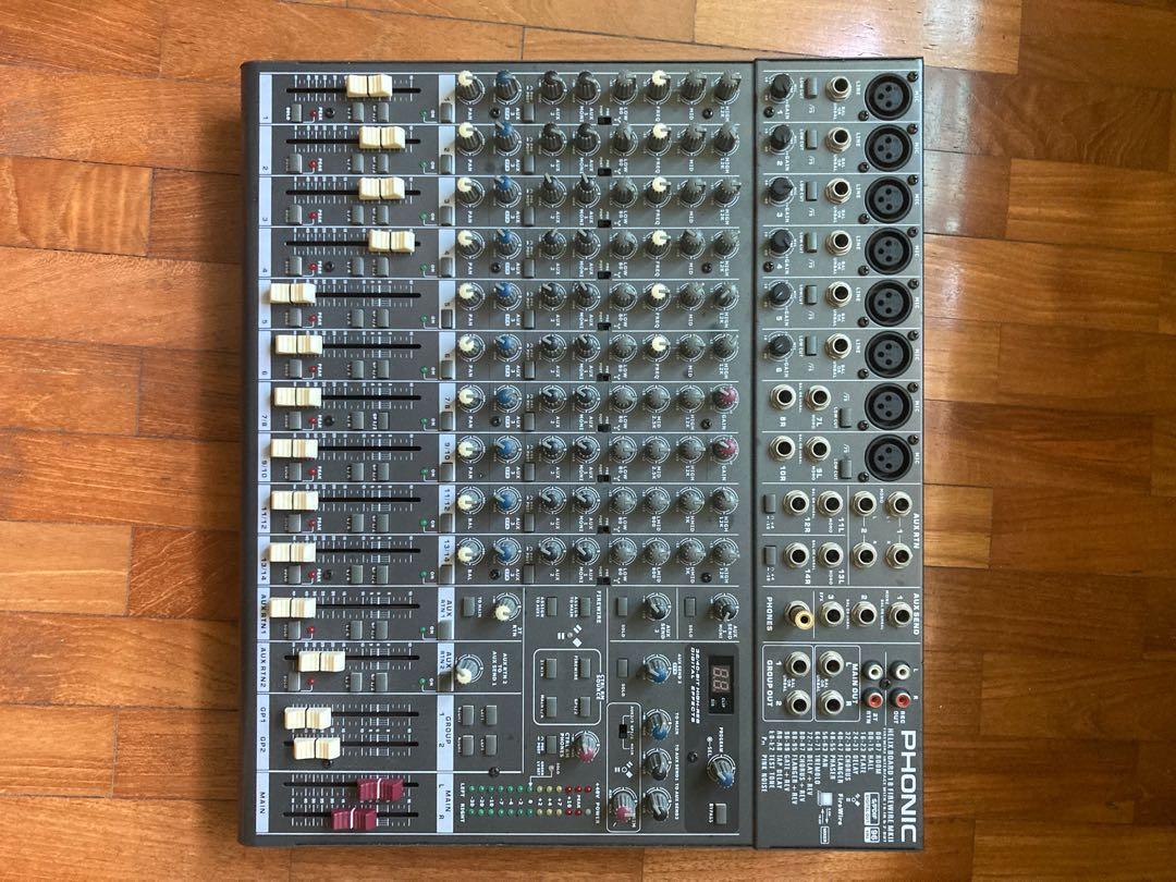 PHONIC - Helix Board 18 FireWire MKII, Audio, Other Audio Equipment on ...