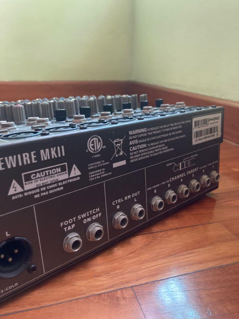 PHONIC - Helix Board 18 FireWire MKII, Audio, Other Audio Equipment on ...