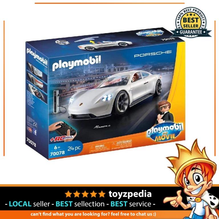 PLAYMOBIL The Movie Rex Dasher's Porsche Mission E, Hobbies & Toys ...