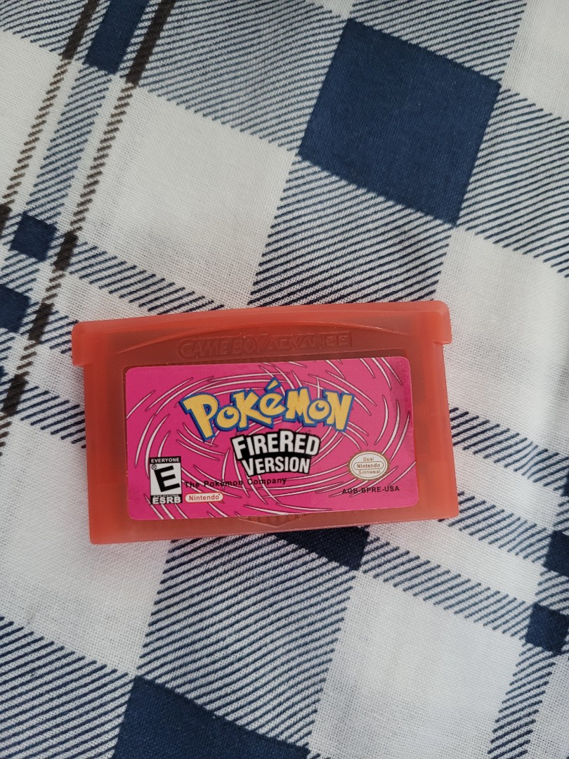 Pokemon Firered Gameboy GBA(BOOTLEG/REPRO), Video Gaming, Video Games ...