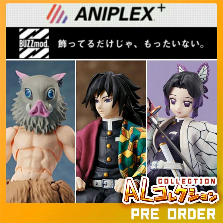 *pre order* Aniplex BUZZmod. Inosuke Giyu Shinobu Kimetsu No Yaiba ...