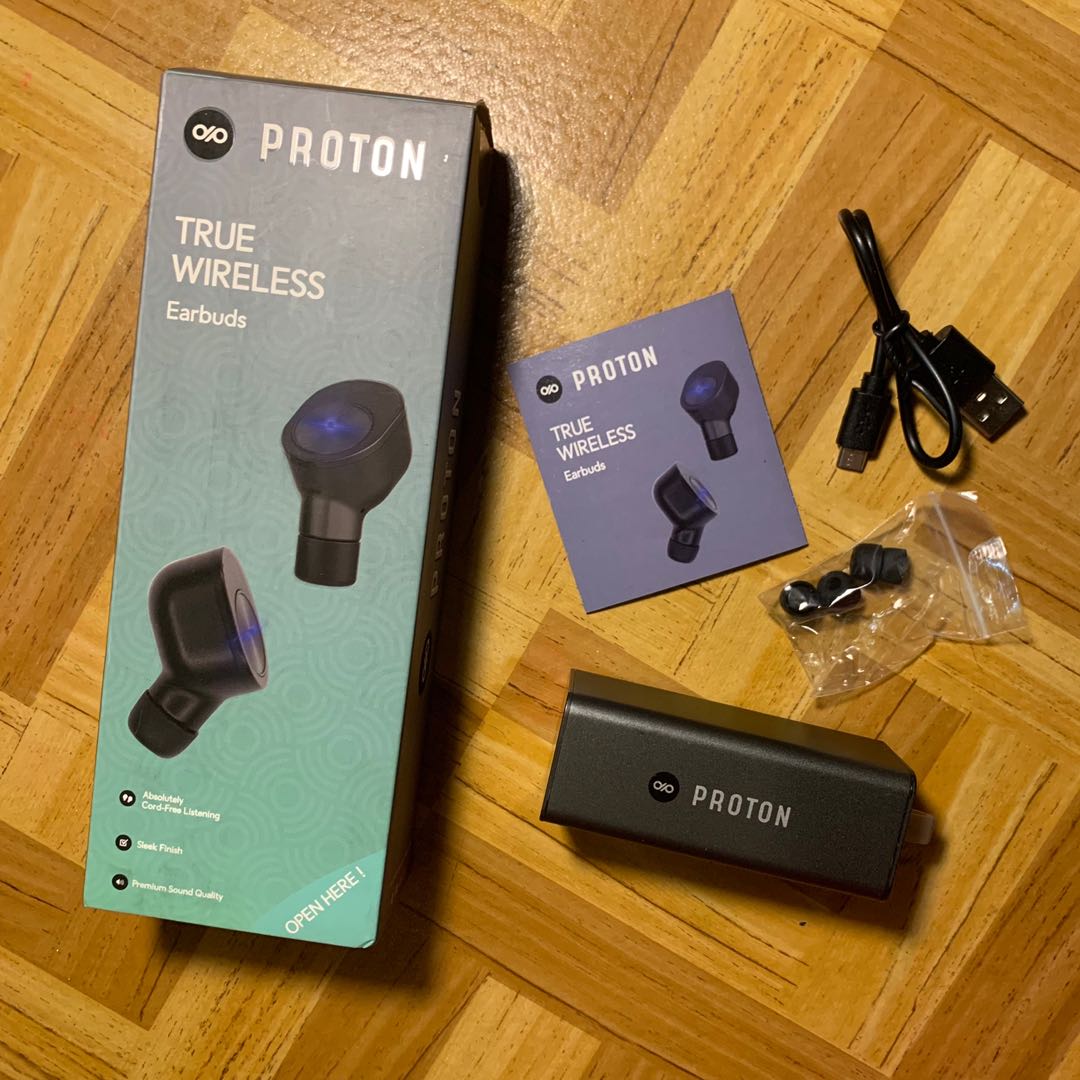 Proton True Wireless Earbuds, Audio, Earphones on Carousell