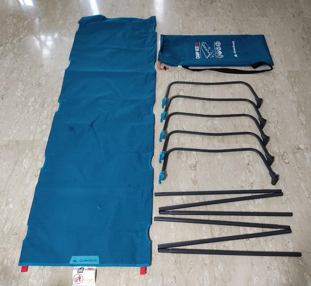 Quechua Camp Bed 60, Sports Equipment, Hiking & Camping on Carousell