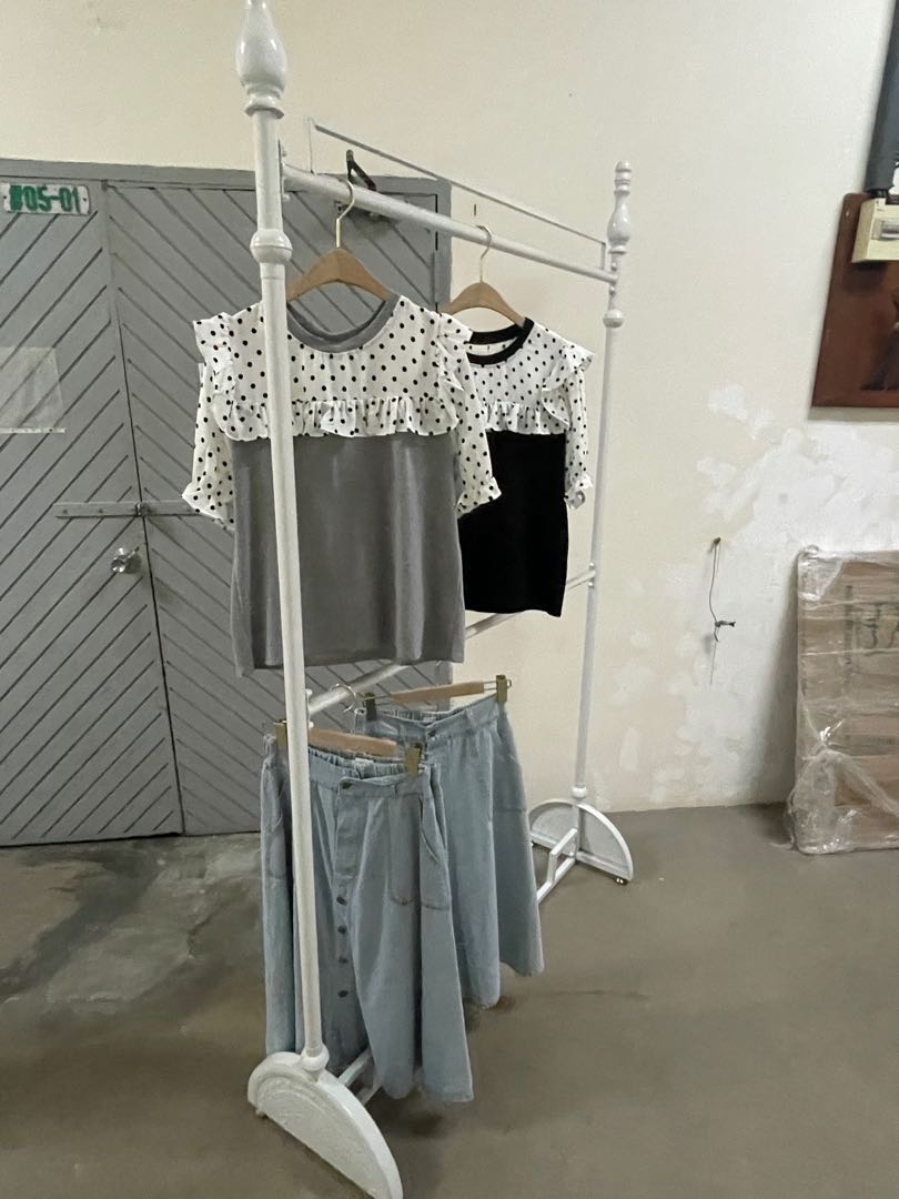 Vintage Clothes Rack, Furniture & Home Living, Furniture, Shelves ...