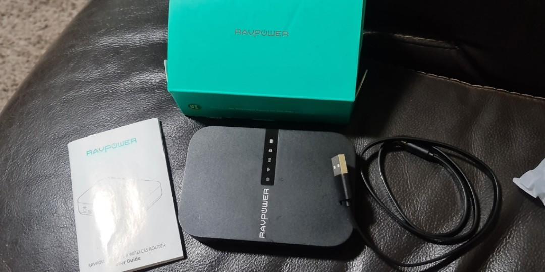 RAVPower 3-in-1 (Filehub/Travel Router/Power Bank), Computers & Tech ...