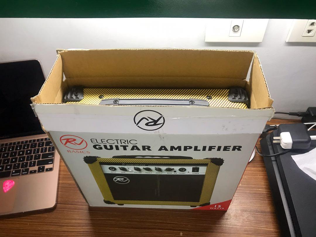 RJ ELECTRIC GUITAR AMPLIFIER (15 WATTS), Hobbies & Toys, Music & Media ...