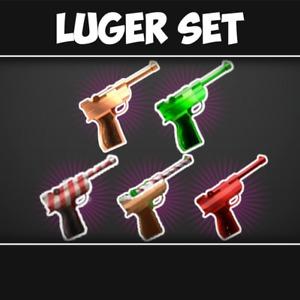 Roblox mm2 luger set, Video Gaming, Gaming Accessories, In-Game ...