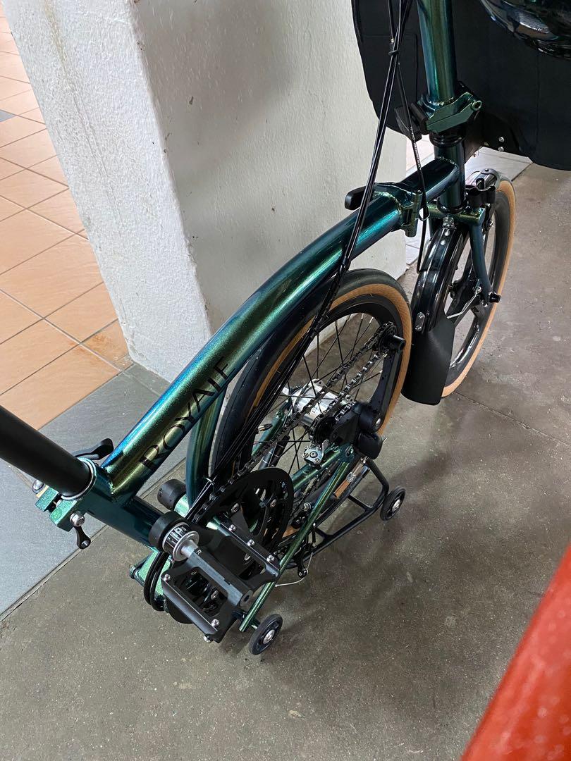 Royale Folding Bike with front carbon fiber rims, Sports Equipment ...