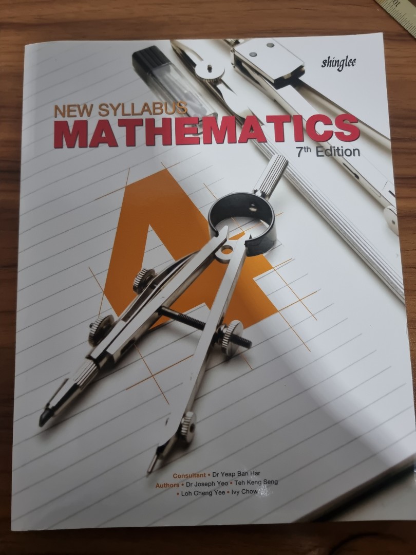 Sec 4 Math 7th Edition Textbook, Hobbies & Toys, Books & Magazines ...