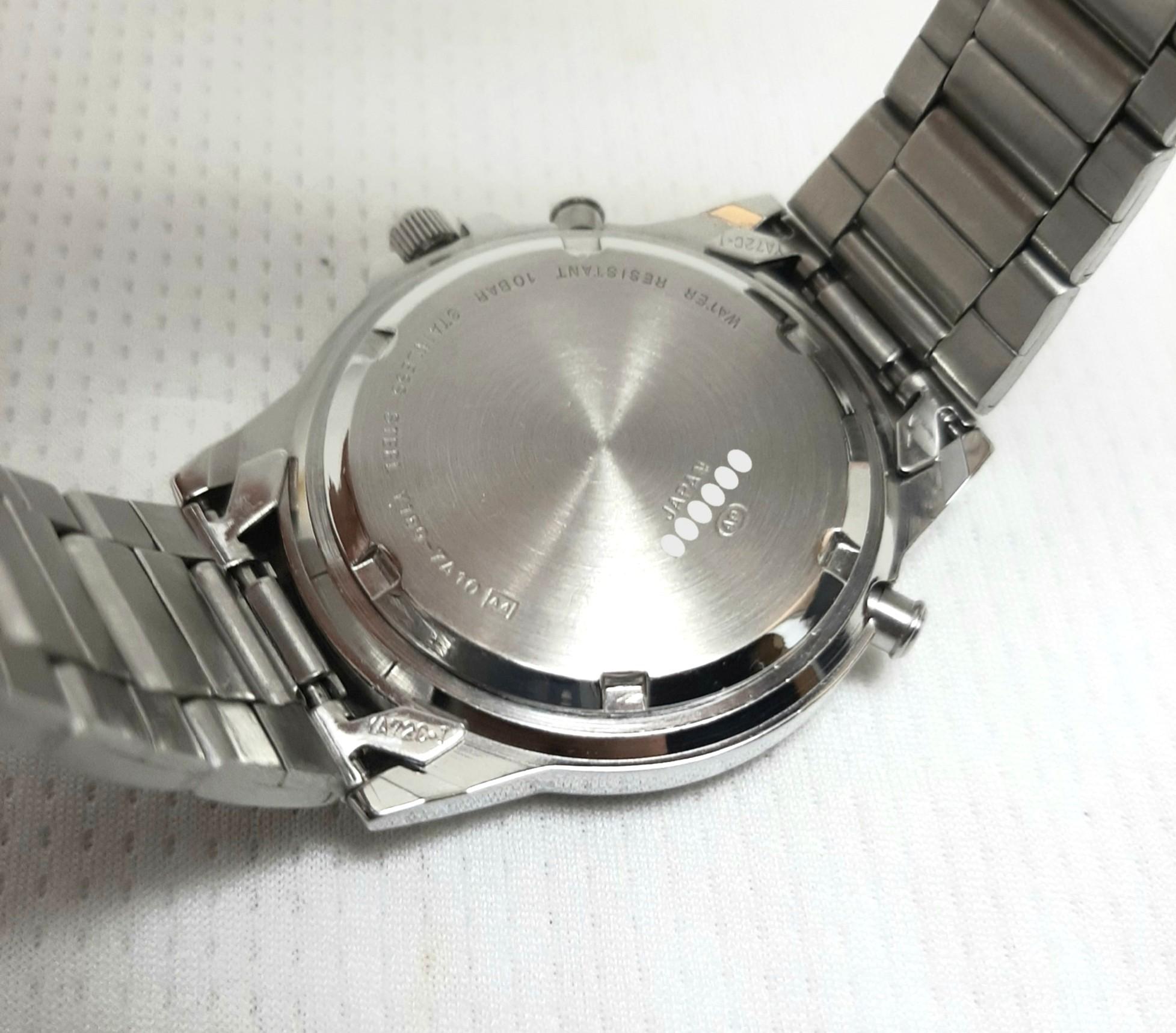 Seiko Alba Carib Tachymeter Chronograph Made In Japan Panda Vintage ...